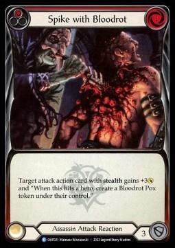 Spike with Bloodrot (Regular) Outsiders, NM, Angielski
